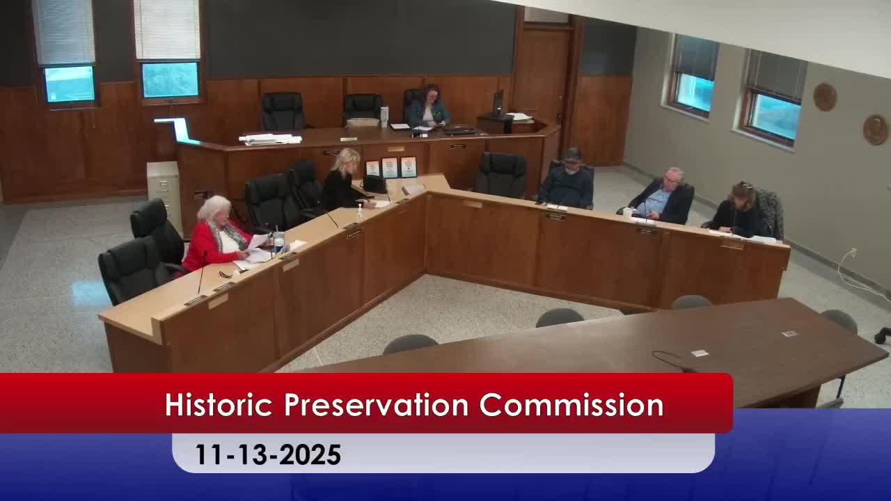 CitizenPortal.ai - Preservation commission sets reorganization timeline and discusses member status