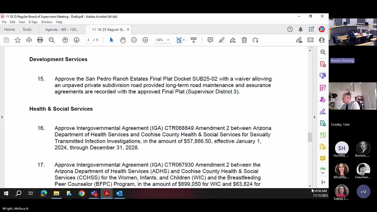 CitizenPortal.ai - Developers seek waiver to keep San Pedro Ranch road ...