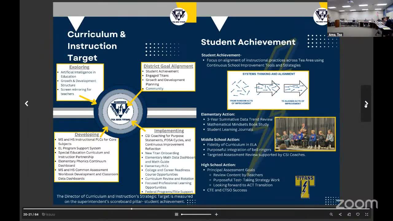 CitizenPortal.ai - Board reviews district scoreboards and student ...