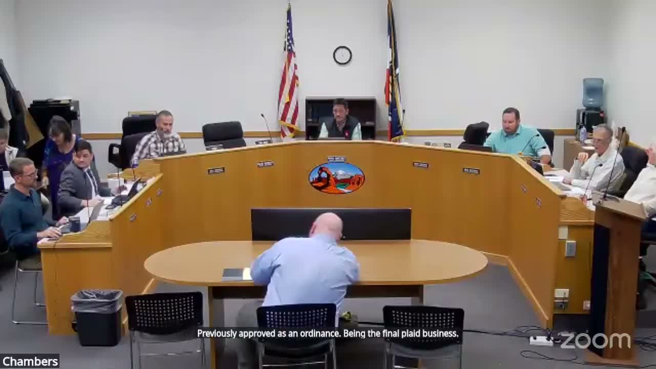 CitizenPortal.ai - Commission voids ordinance, approves final plat for 24-unit Meador Drive ...