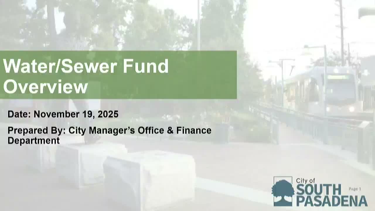 CitizenPortal.ai - South Pasadena Council directs staff to pursue ...