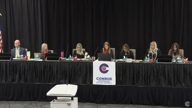 Citizenportal Ai At A Glance Conroe Isd Board Votes Dec 16 2025