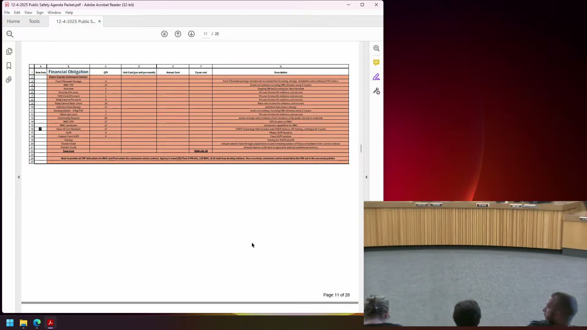 CitizenPortal.ai - Sheriff asks board to advance Axon contract ...