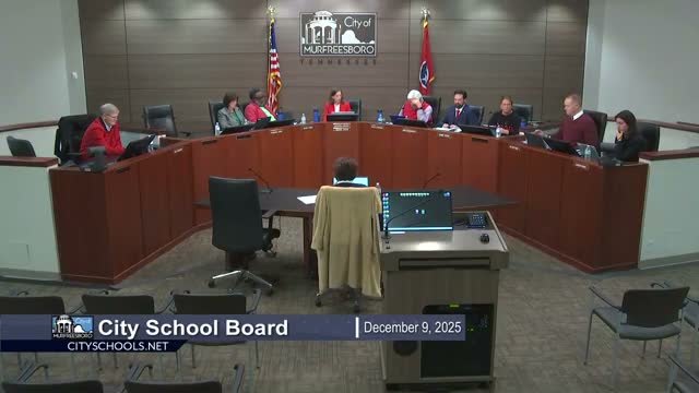CitizenPortal.ai - Murfreesboro board approves 2026–27 school calendar ...