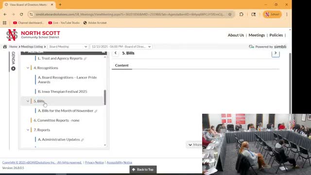 CitizenPortal.ai - North Scott Comm School District board approves ...