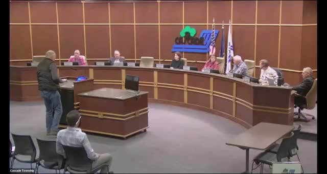 CitizenPortal.ai - Resident urges Cascade Charter Township to reject ...