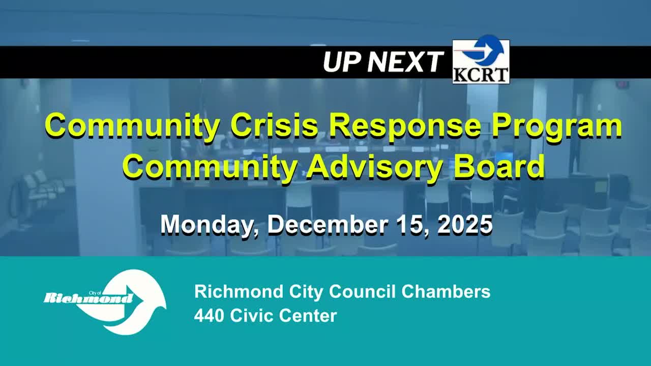 CitizenPortal.ai - Richmond staff detail ROCK crisis-response call ...