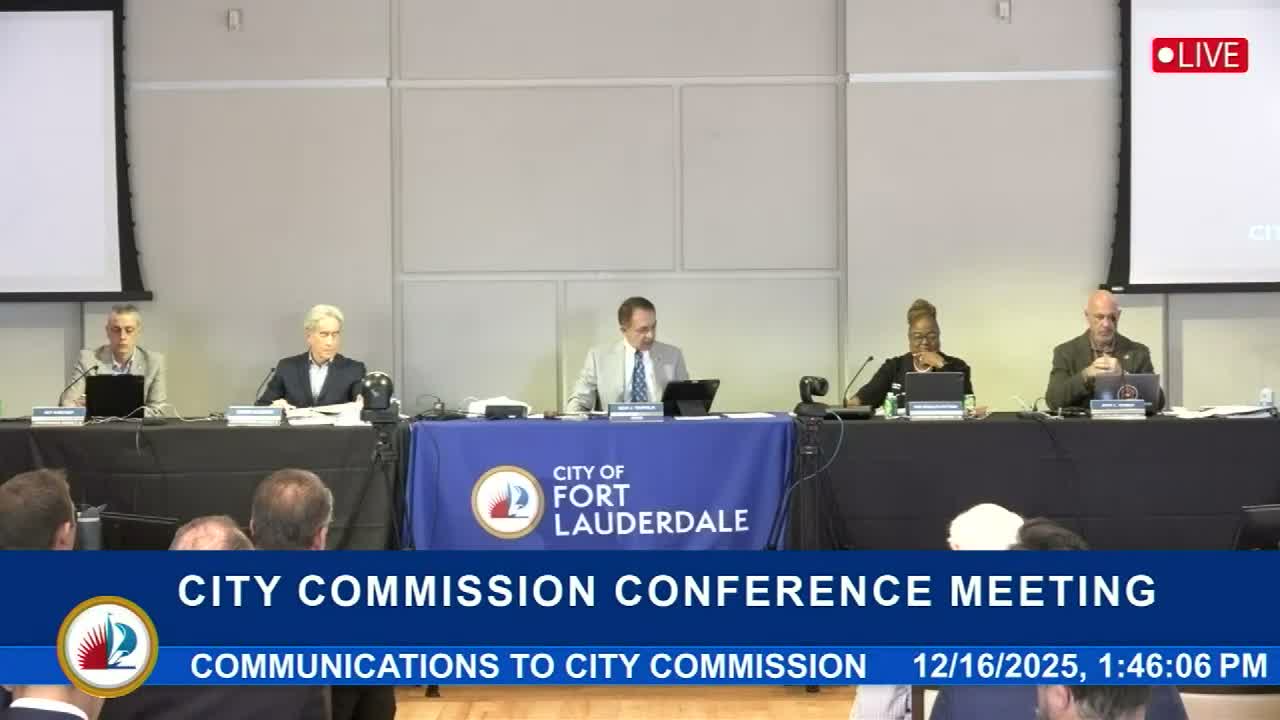 CitizenPortal.ai - Fort Lauderdale staff propose $50,000 pilot to waive ...