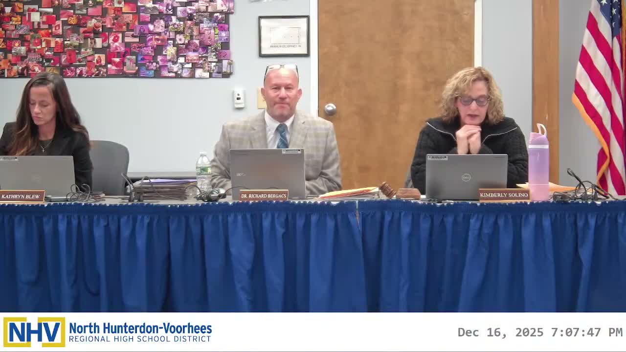CitizenPortal.ai - North Hunterdon‑Voorhees board honors student ...