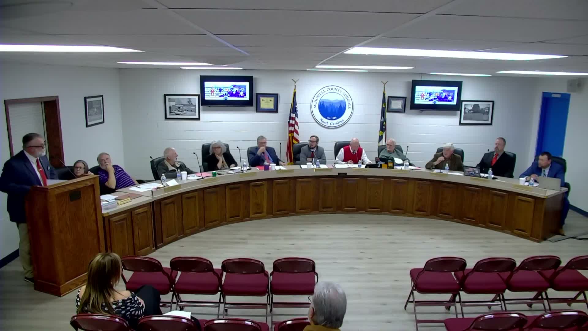 CitizenPortal.ai - McDowell board elects officers, approves school ...