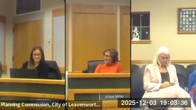 CitizenPortal.ai - Leavenworth planning commission adopts triplex ...