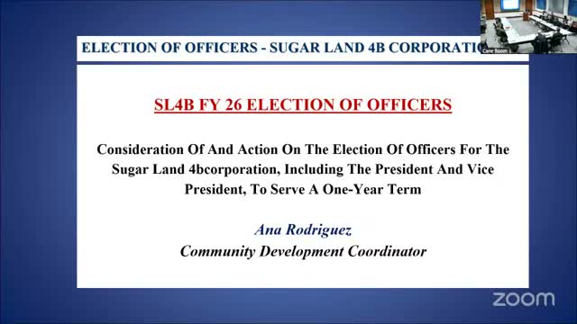 CitizenPortal.ai - Sugar Land 4B board reappoints vice president ...