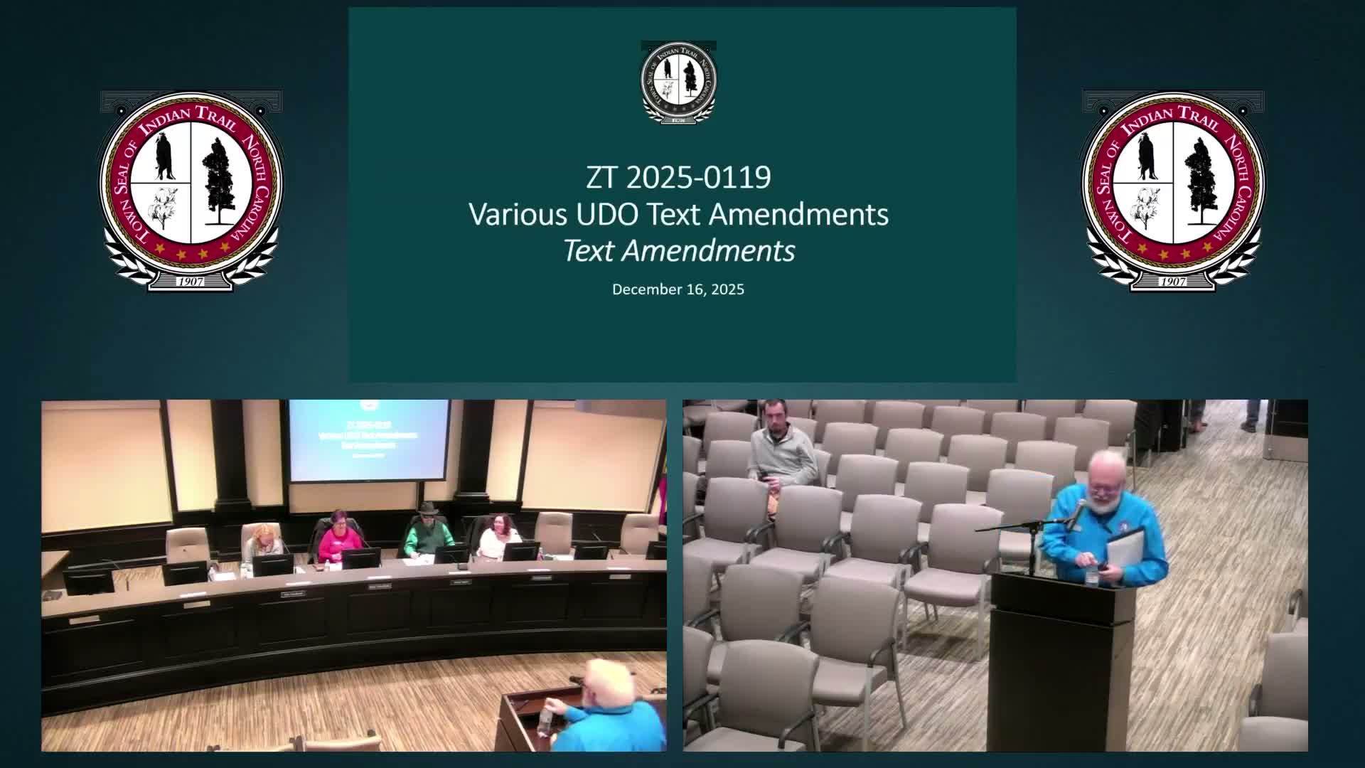 CitizenPortal.ai - Planning board backs package of UDO text amendments, approves wording change ...