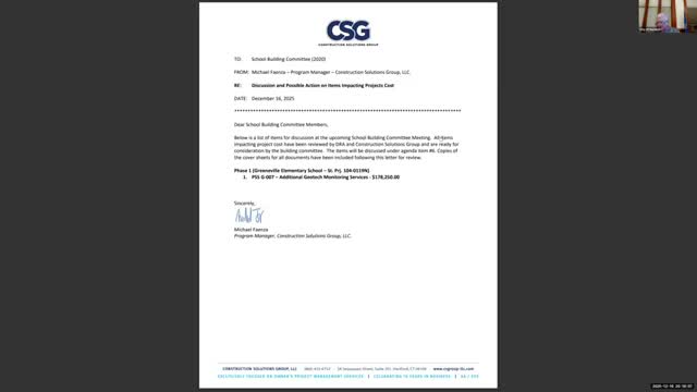 CitizenPortal.ai - Committee approves $178,250 geotech extension and ...