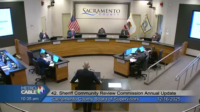 CitizenPortal.ai - Oversight commission urges sheriff to restore co ...