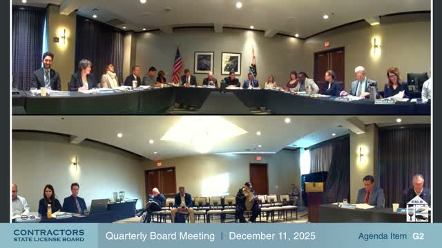 CitizenPortal.ai - CSLB approves expansion of CMA account and directs ...