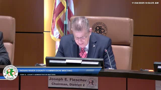 CitizenPortal.ai - Indian River County commissioners approve three-year ...