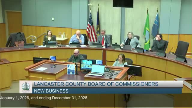 Lancaster County commissioners adopt 2026—2031 road program, approve ...