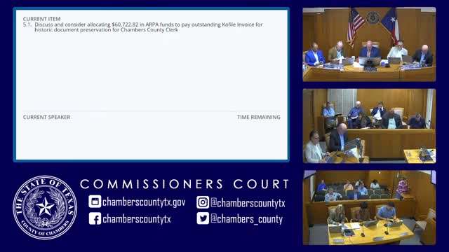 CitizenPortal.ai - Commissioners approve $5,000 hot-funds payment for ...