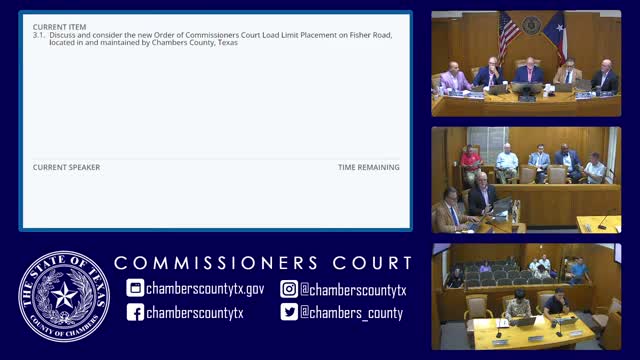 CitizenPortal.ai - Commission Court updates Fisher Road weight‑limit ...