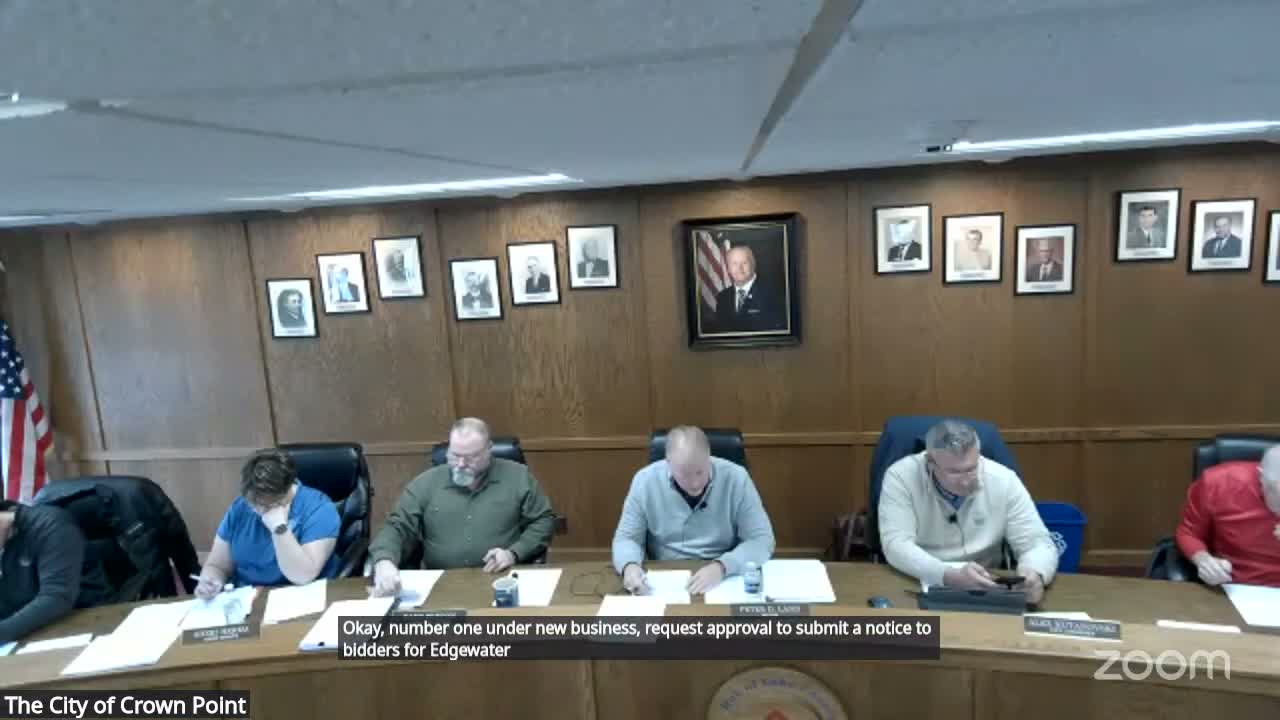 CitizenPortal.ai - Board approves Edgewater stormwater bid notice ...