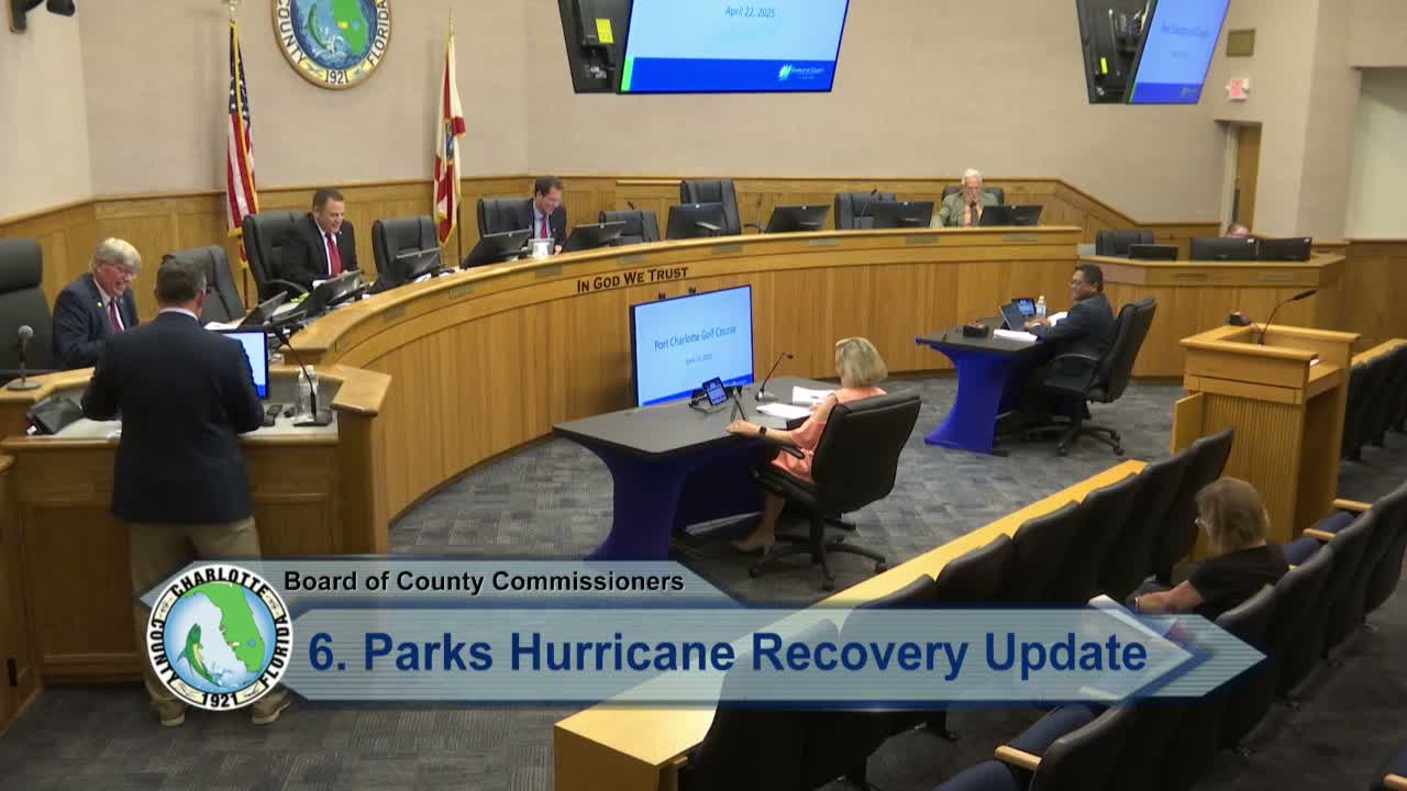 CitizenPortal.ai - Port Charlotte Beach overhaul: board approves phased ...