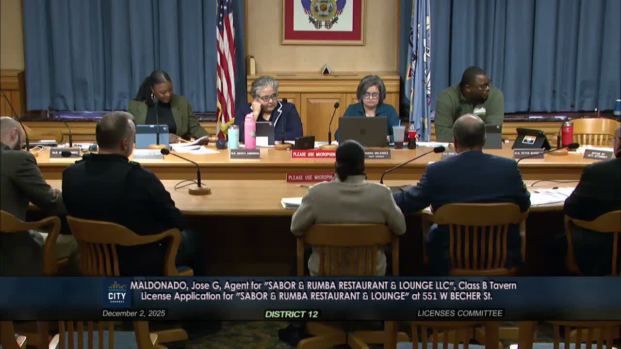 CitizenPortal.ai - Milwaukee Licenses Committee adopts food‑peddler ...