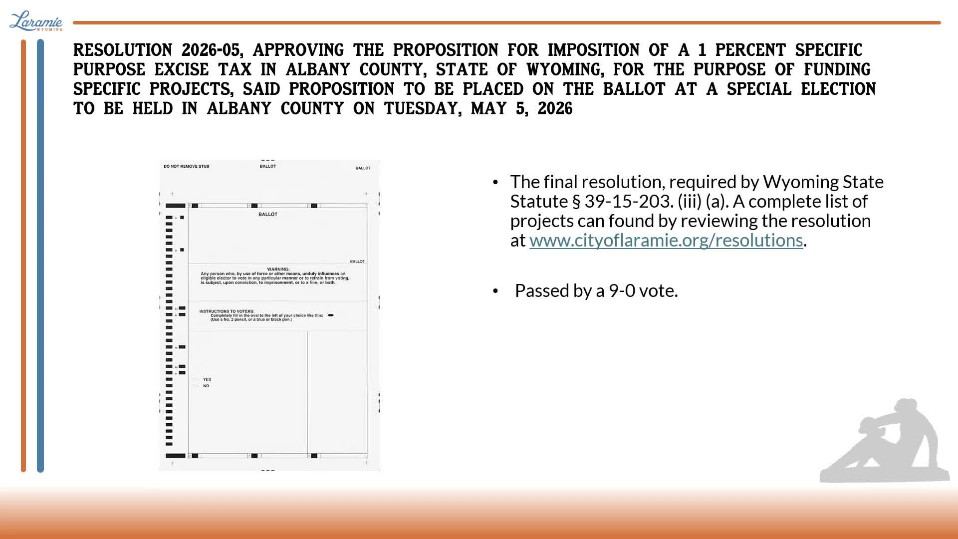 CitizenPortal.ai - Laramie council votes to send 1% excise tax ...