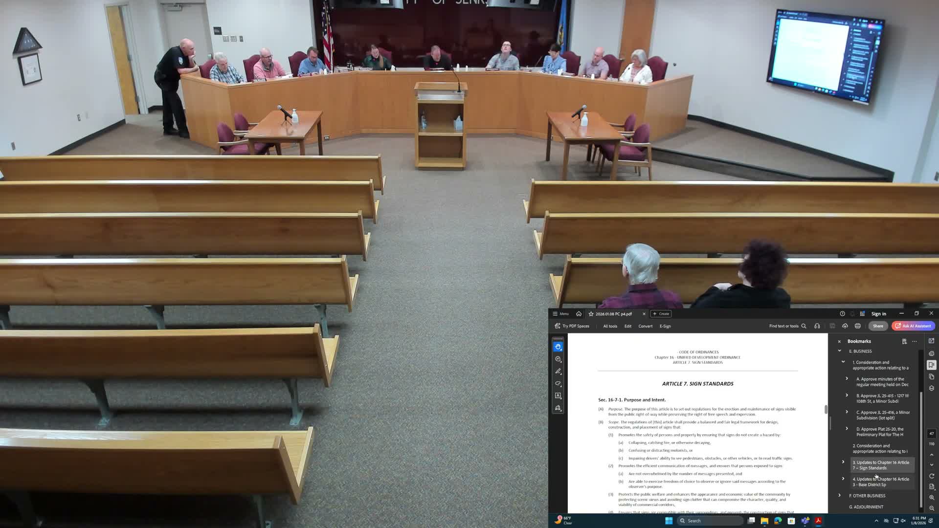 CitizenPortal.ai - Planning commission approves UDO edits to align ...