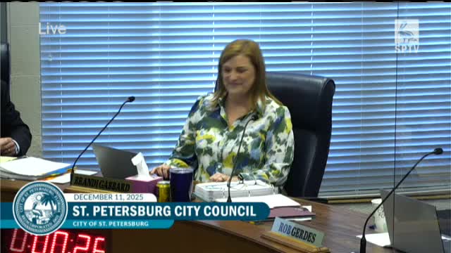 CitizenPortal.ai - Council hears Resilient St. Pete action plan; pilot ...