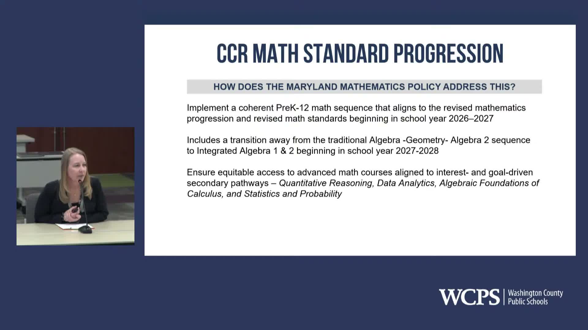 CitizenPortal.ai - Washington County staff outline shift to two‑course ...