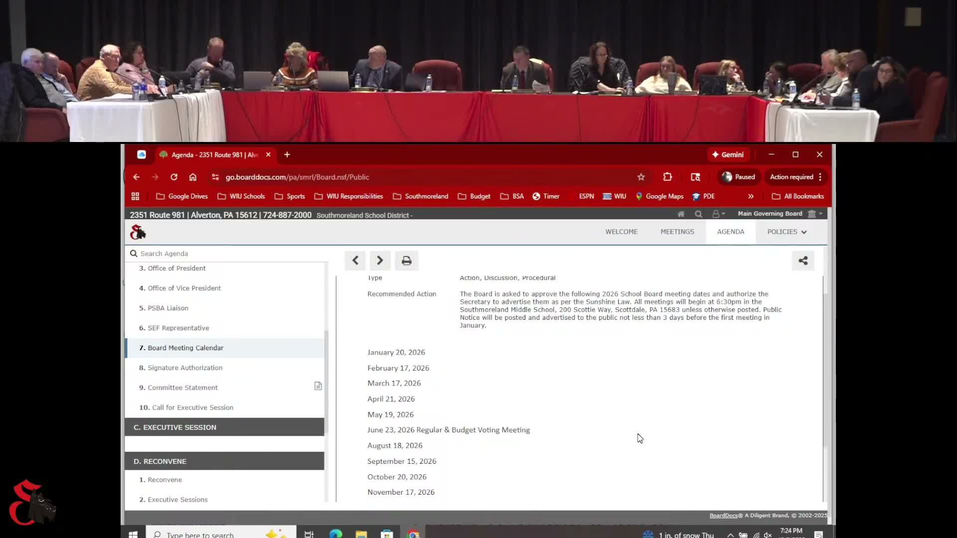 CitizenPortal.ai - Southmoreland School District board administers ...