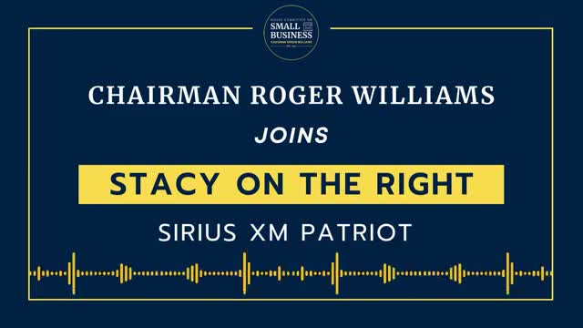 CitizenPortal.ai - Congressman Roger Williams outlines small-business ...