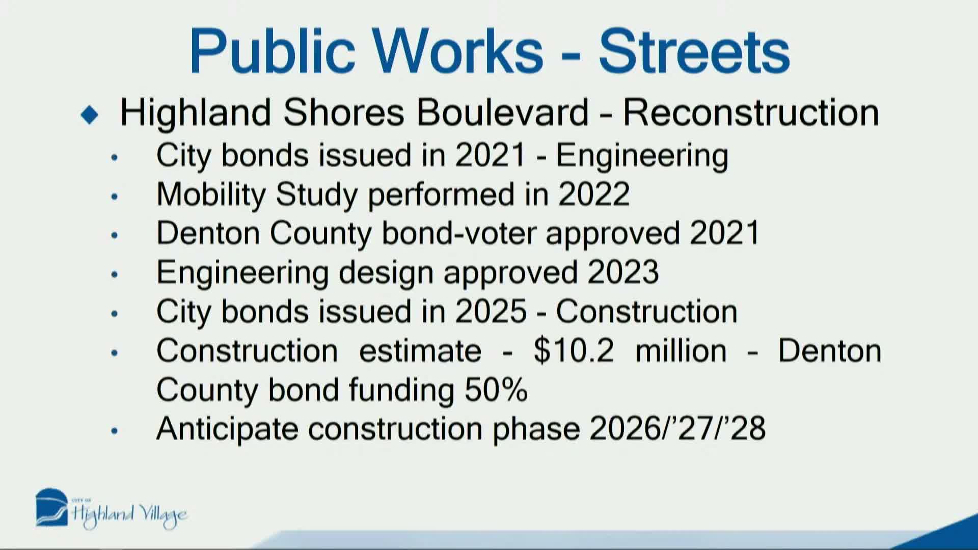 CitizenPortal.ai - Highland Village plans $10.2 million Highland Shores ...