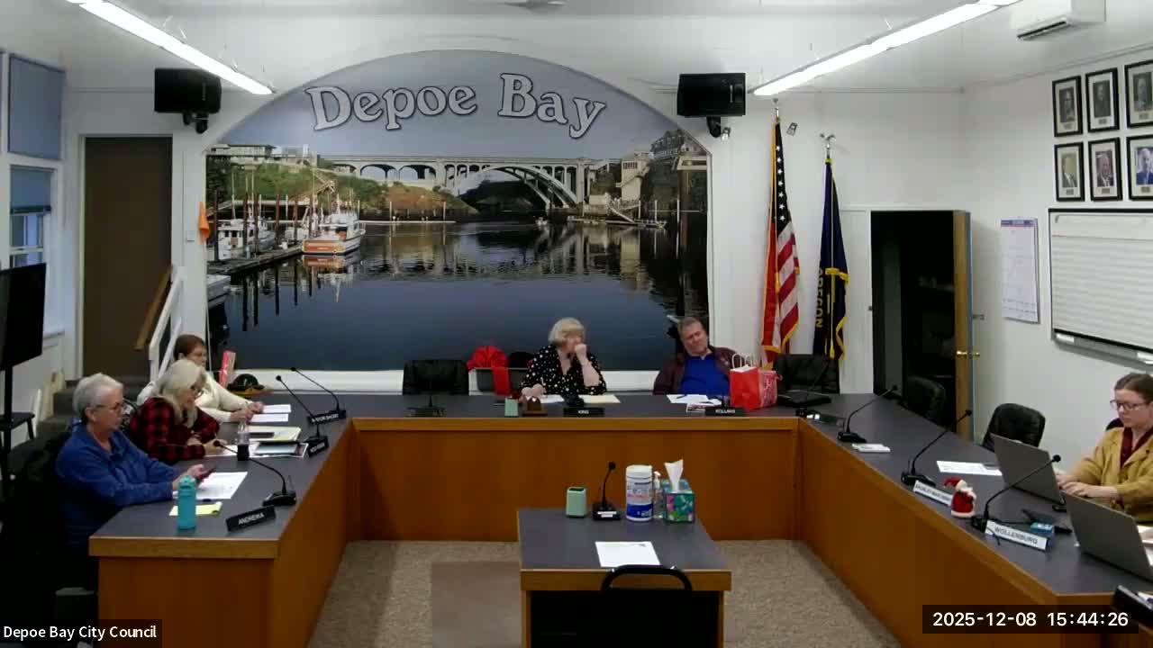 CitizenPortal.ai - Depoe Bay committee reviews pump‑station retrofit ...
