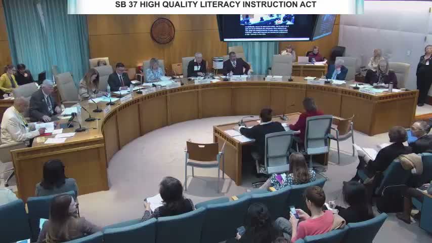 Senate committee gives ‘do pass’ to High Quality Literacy Instruction ...