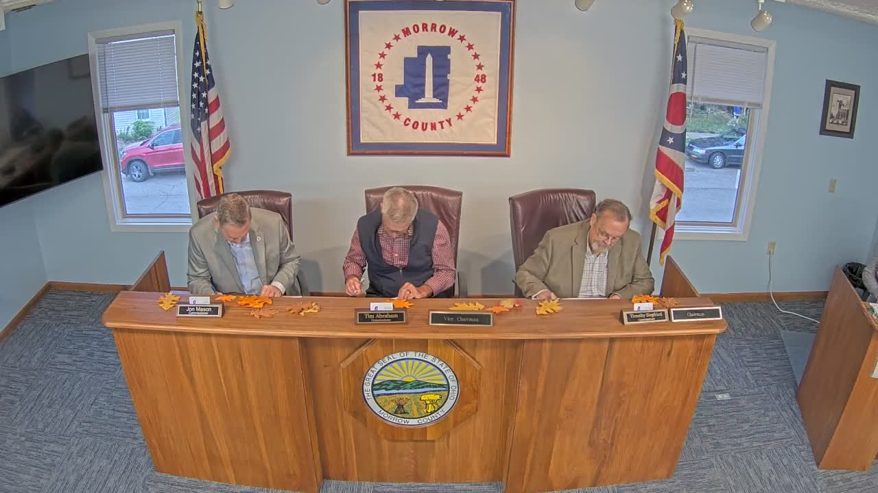 Morrow County approves consent agenda including jail grant agreements ...