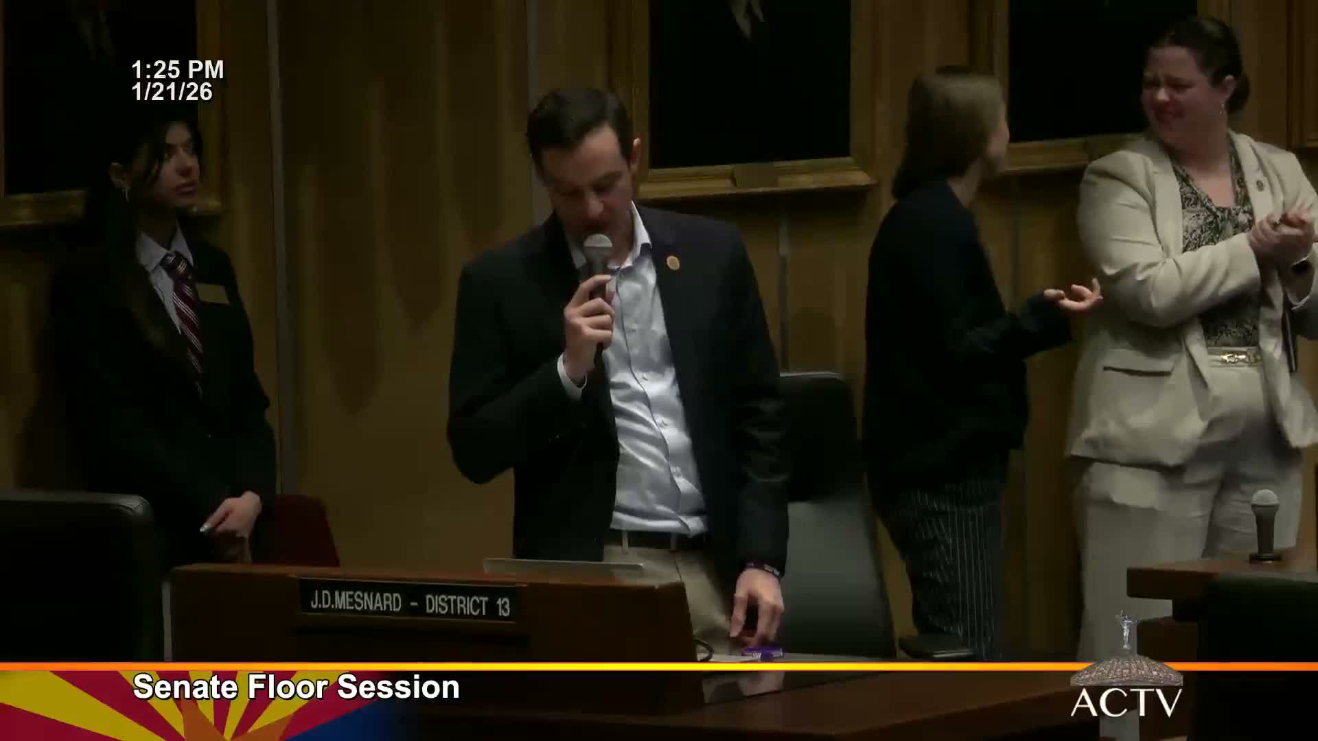 CitizenPortal.ai - Senators welcome nurse anesthetists, rural electric ...