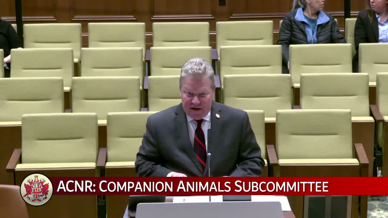 Panel backs reporting of bill to make malicious killing of companion ...