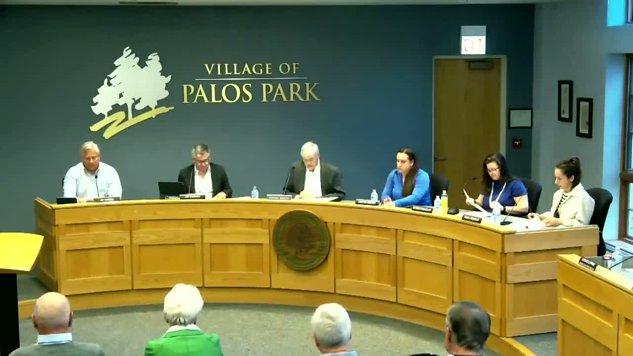 Palos Park planning commissioners unanimously recommend berm ...