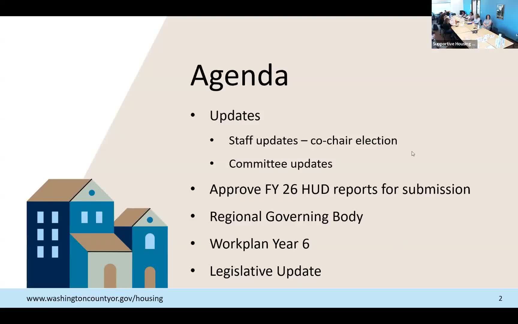 Washington County presents Year 6 homelessness work plan, outlines ...