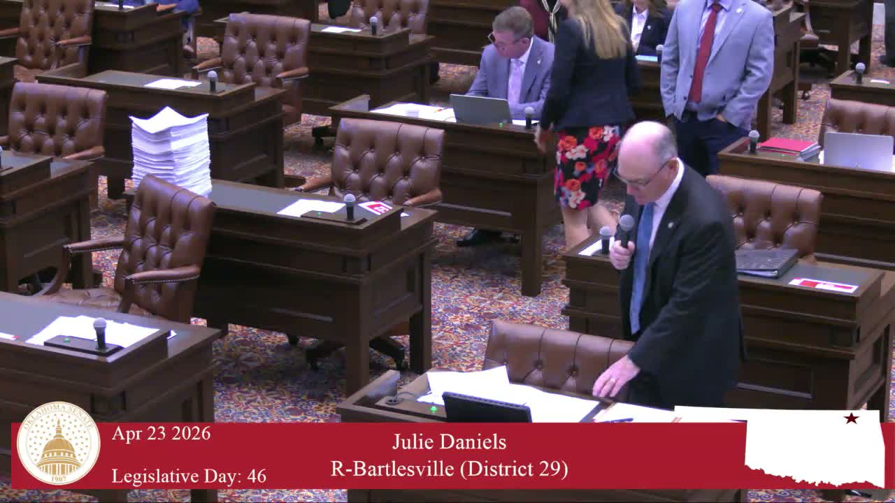 Senate passes a package of house bills on third reading; details and ...